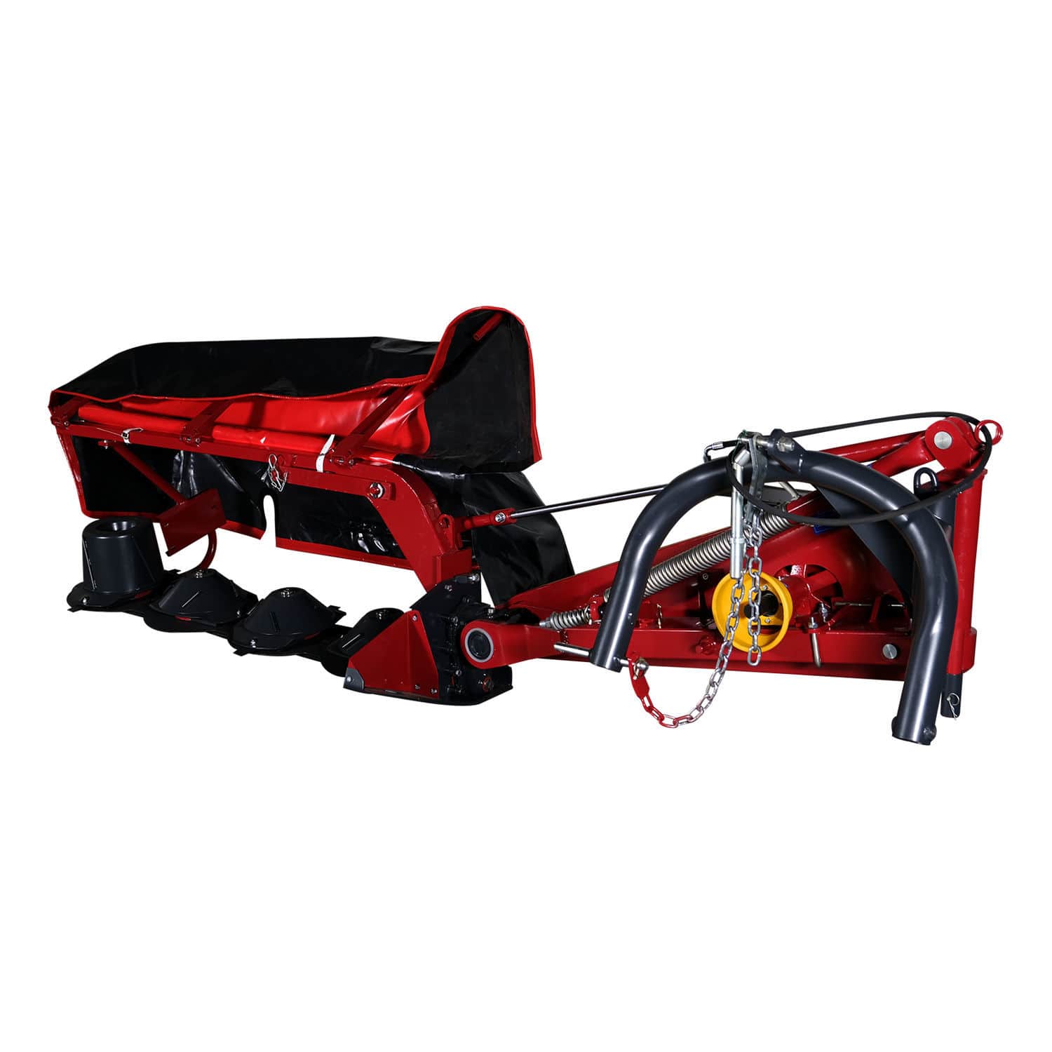 Rear-mount mower - DK series - FPM Agromehanika - disc / rotary / 5 discs