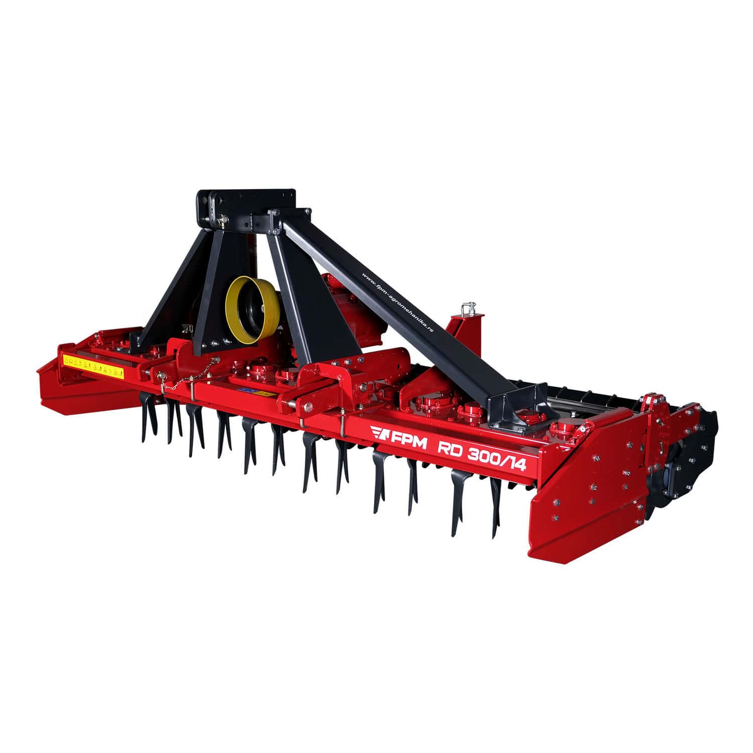 Power harrow - RD series - FPM Agromehanika - with roller