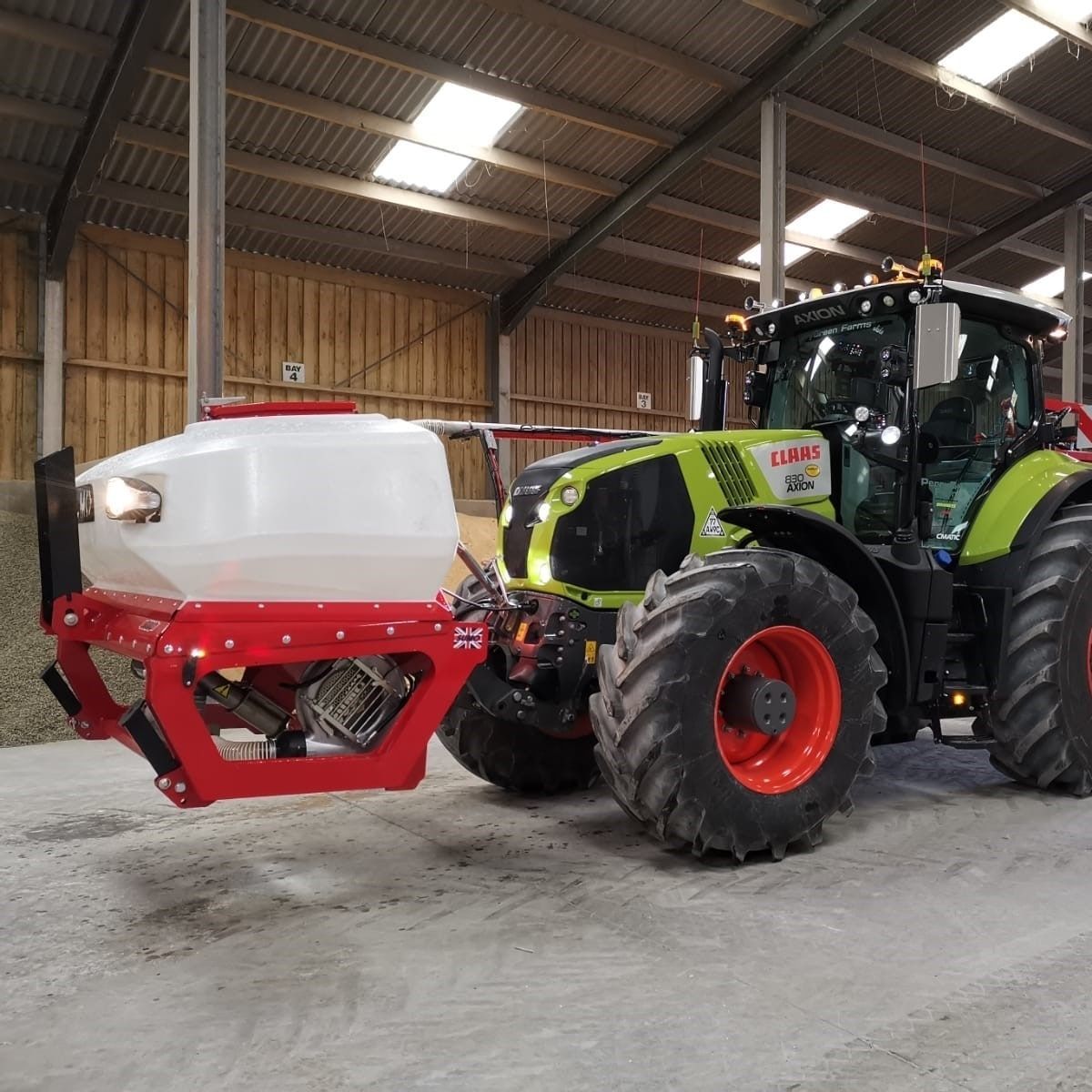 Grain front hopper - Sumo UK Ltd.