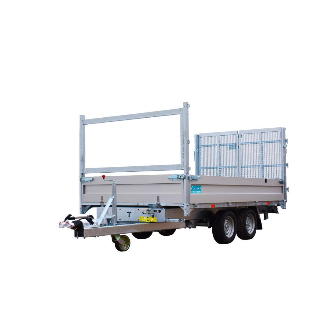 Drop-side trailer - TT 35-40 - TwinTrailer - 2-axle / agricultural / 0 ...