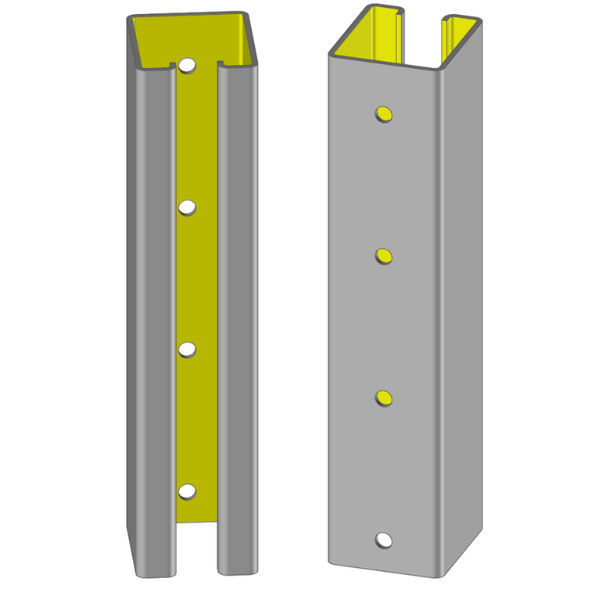 Trellising post - SLPA - Société Landaise de Profilage Acier - steel ...