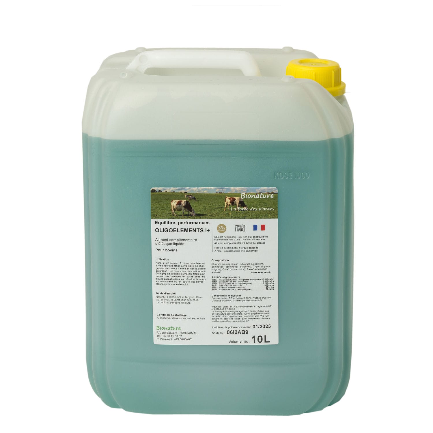 Animal feed supplement - OLIGO2LEMENTS I+ - Bionature - cattle / sheep ...