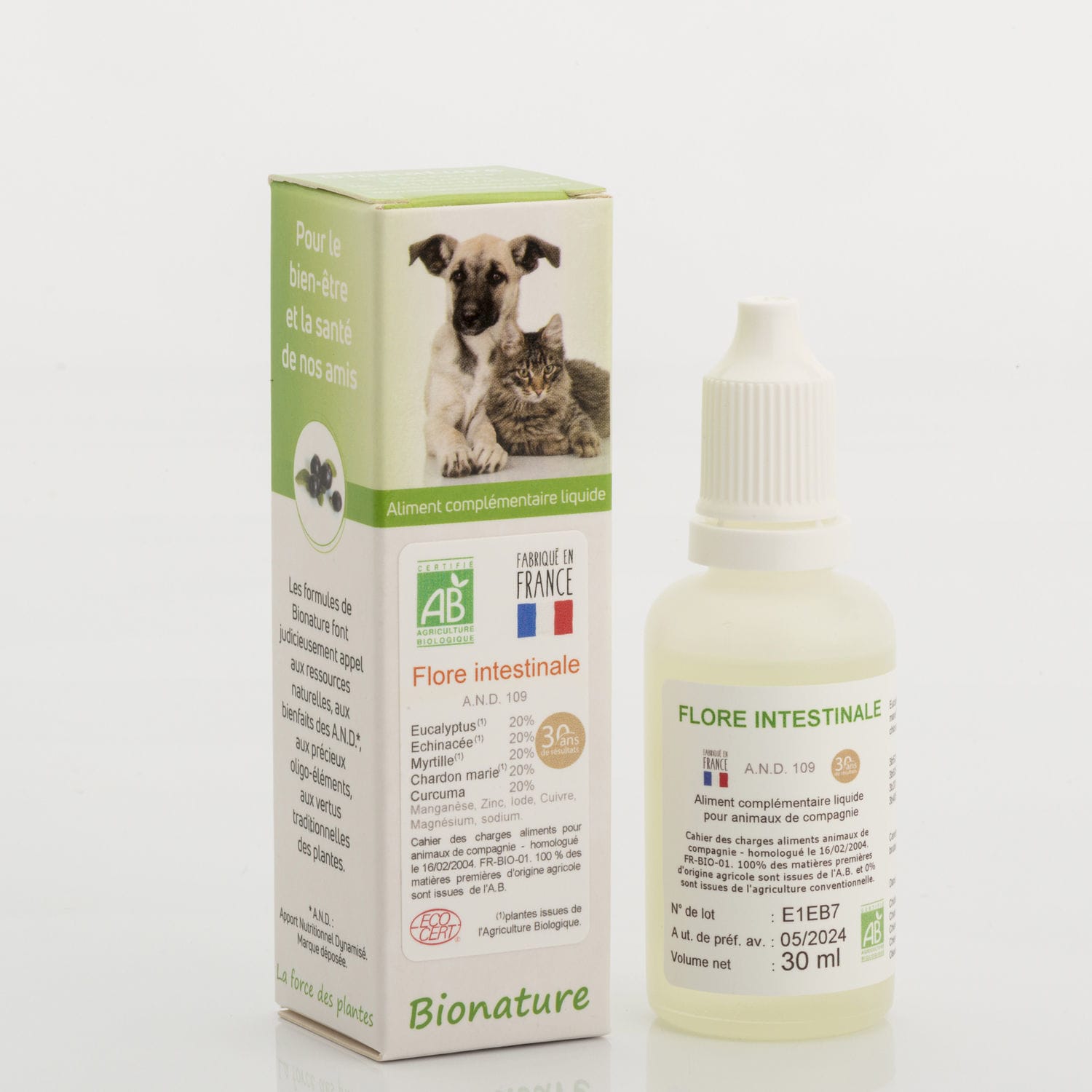 Intestinal health feed supplement - AND 109 - Bionature - for animals ...