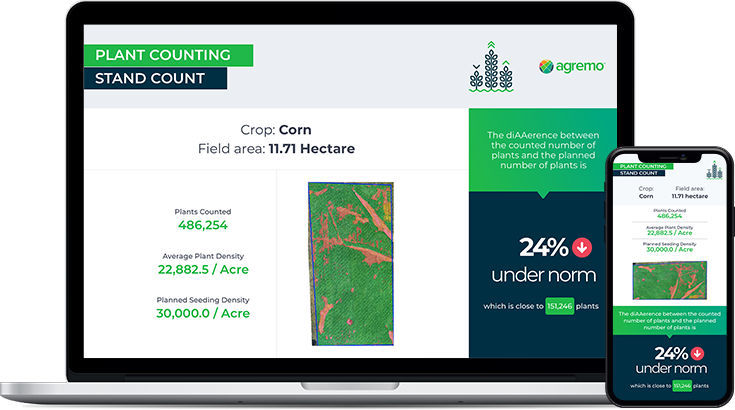 Counting software - Agremo - analysis / data management / agricultural