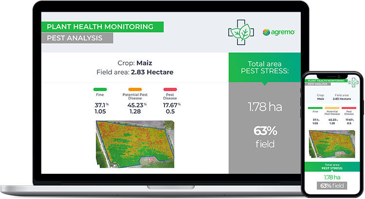 Monitoring software - Agremo - analysis / agricultural / plant