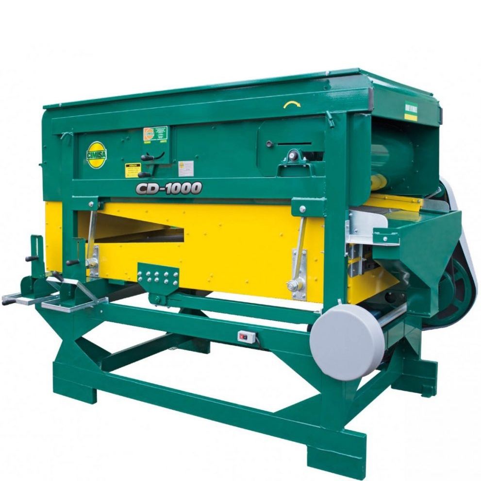 Seed sorter - CD 1000 - CIMISA - vibrating mesh / with cleaning system
