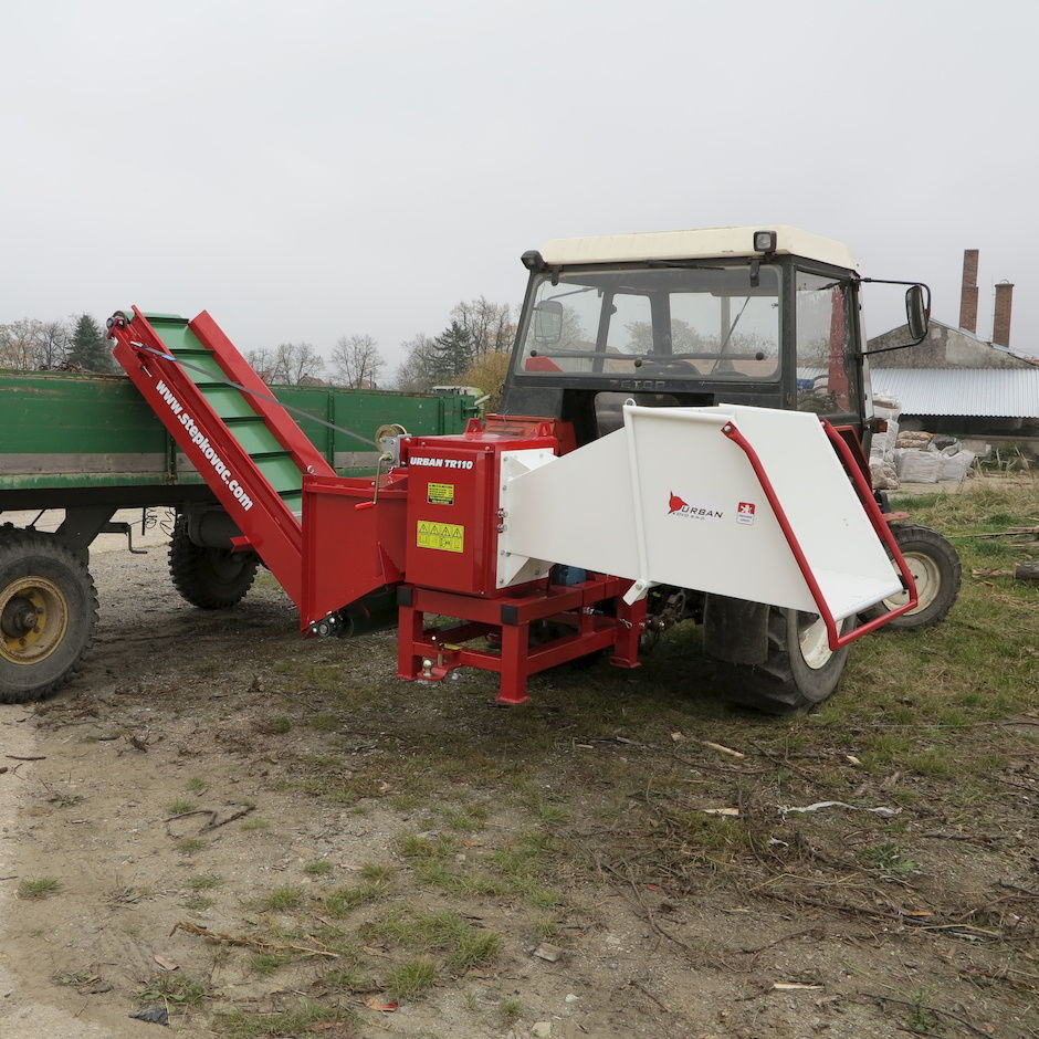 Hydraulic wood splitter - TR110 D2,6 - URBAN KOVO s.r.o. - horizontal ...