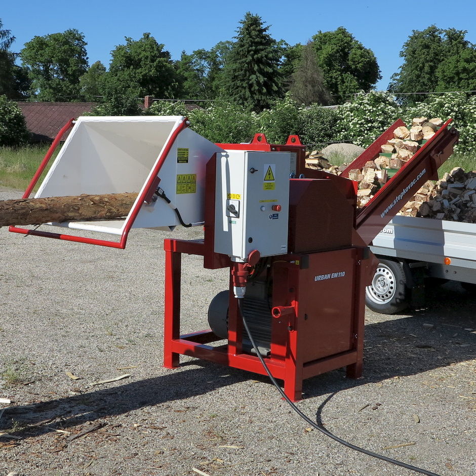 Electric wood splitter - EM110 D2,6 - URBAN KOVO s.r.o. - horizontal ...