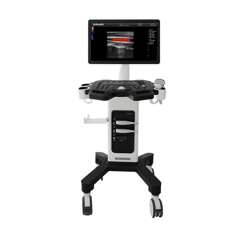 Portable, with trolley Doppler veterinary ultrasound system - F6i-VET - Dawei Veterinary Medical ...