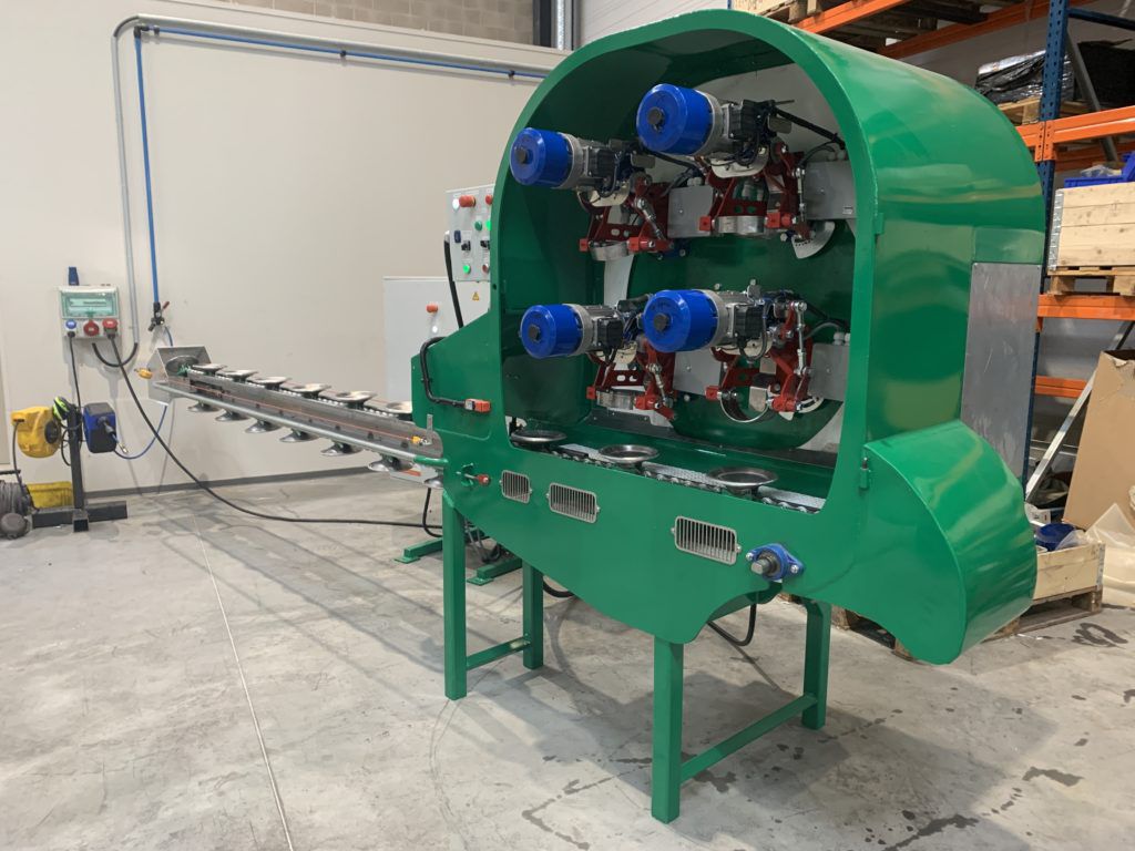 Stationary floreting machine - FIXE - DELECROIX SAS - broccoli ...