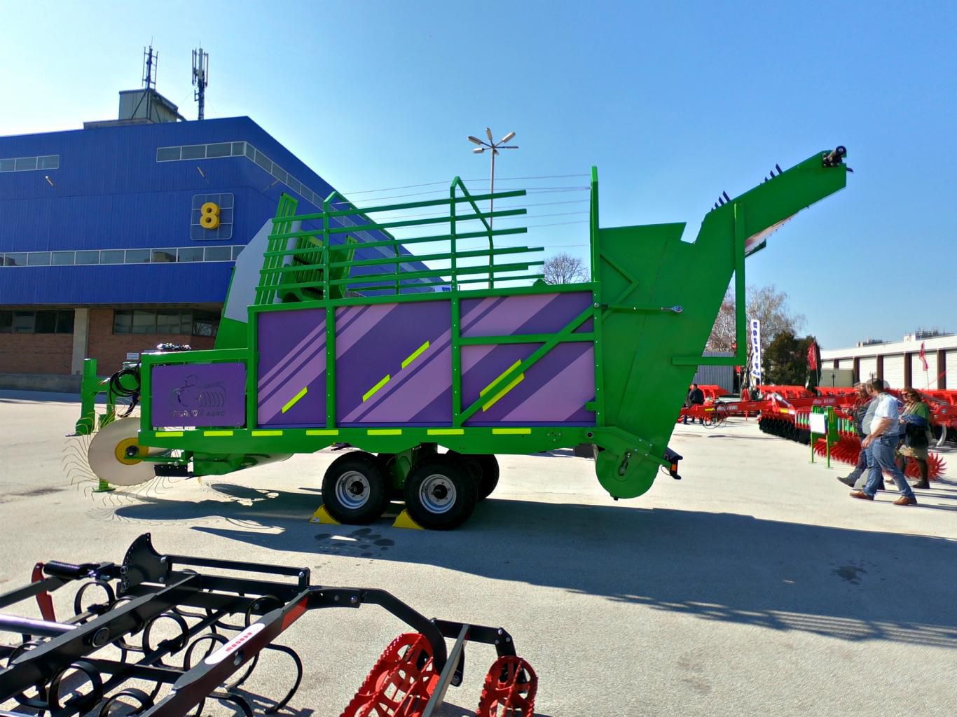 Lavender harvester machine - Series KL - Madaraagro - self-propelled ...