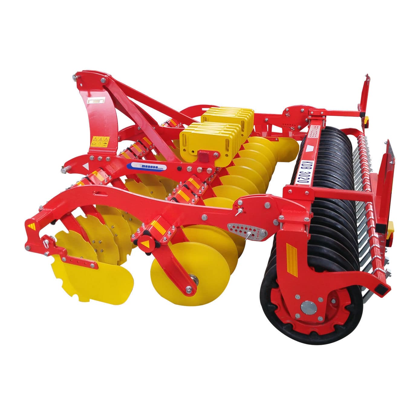 Mounted disc cultivator - PRINCESS - Madaraagro - 3-section / with ...