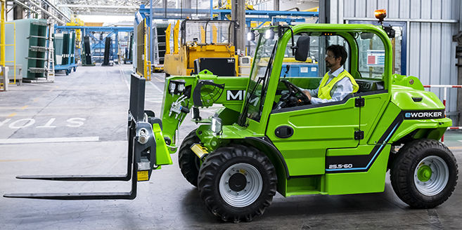 Agricultural telehandler - EWORKER 25.5 - 60 (2WD) - Fiche Test AG 1