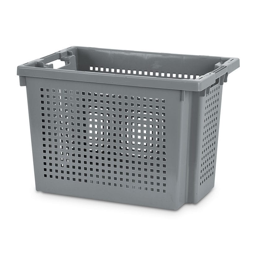 Plastic crate - Lisbox 2603 - COMERCIAL BAQUELITA SL - perforated ...