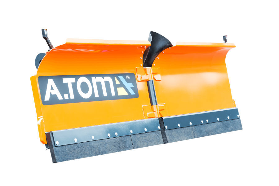 Straight snow plow - SP 5-2500 - A.TOM - with rubber scraper / with ...