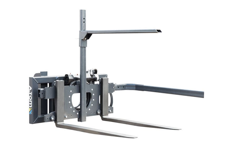 Box tipper with clamping system - ISO 3 - A.TOM - mounted on industrial ...