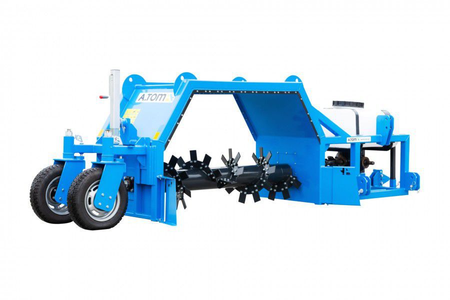 Towed compost turner - 2000 M - A.TOM