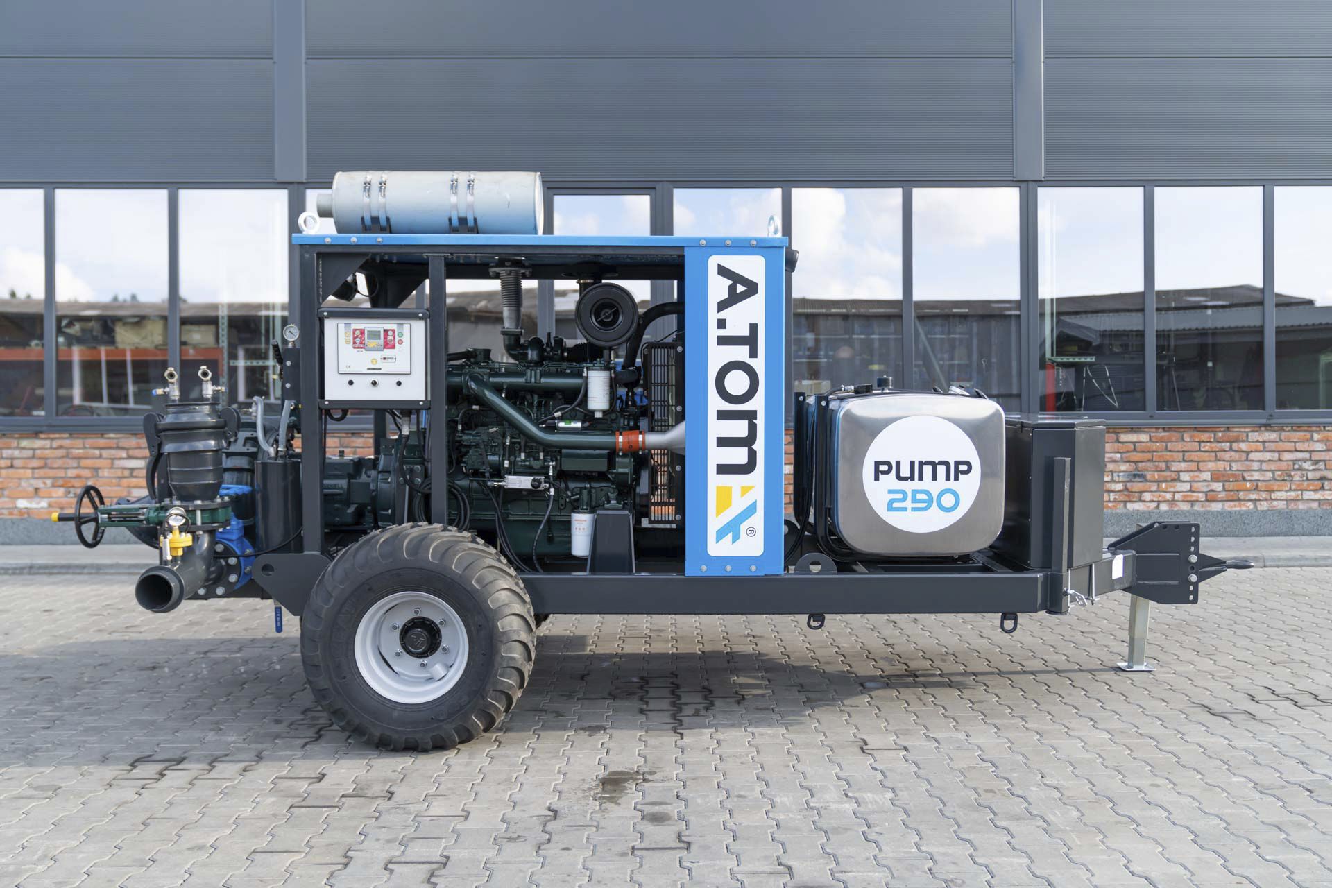 Manure pump - 290 - A.TOM - mobile / horizontal