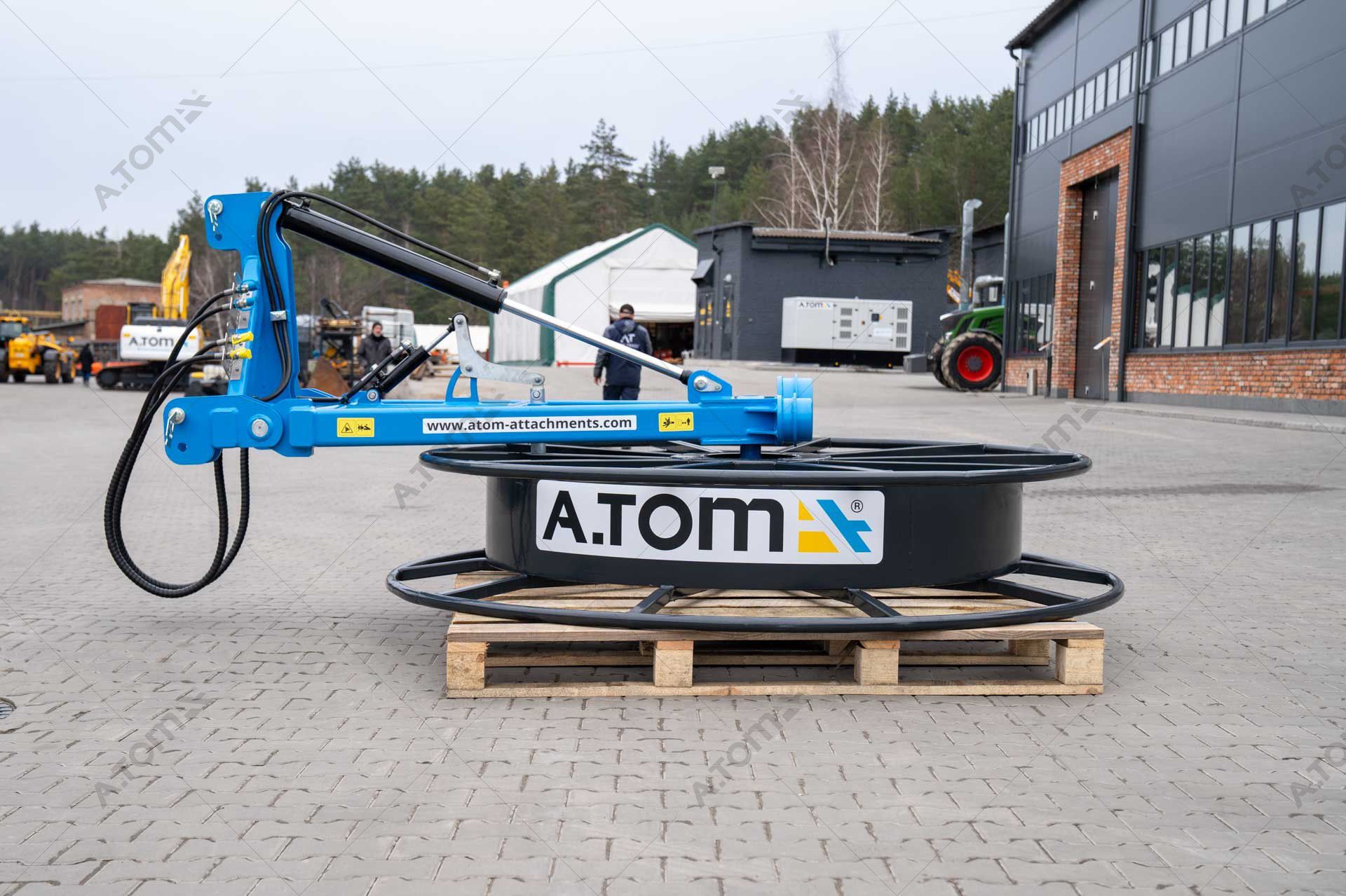 Hydraulic drive hose implement - A.TOM - tractor-mounted