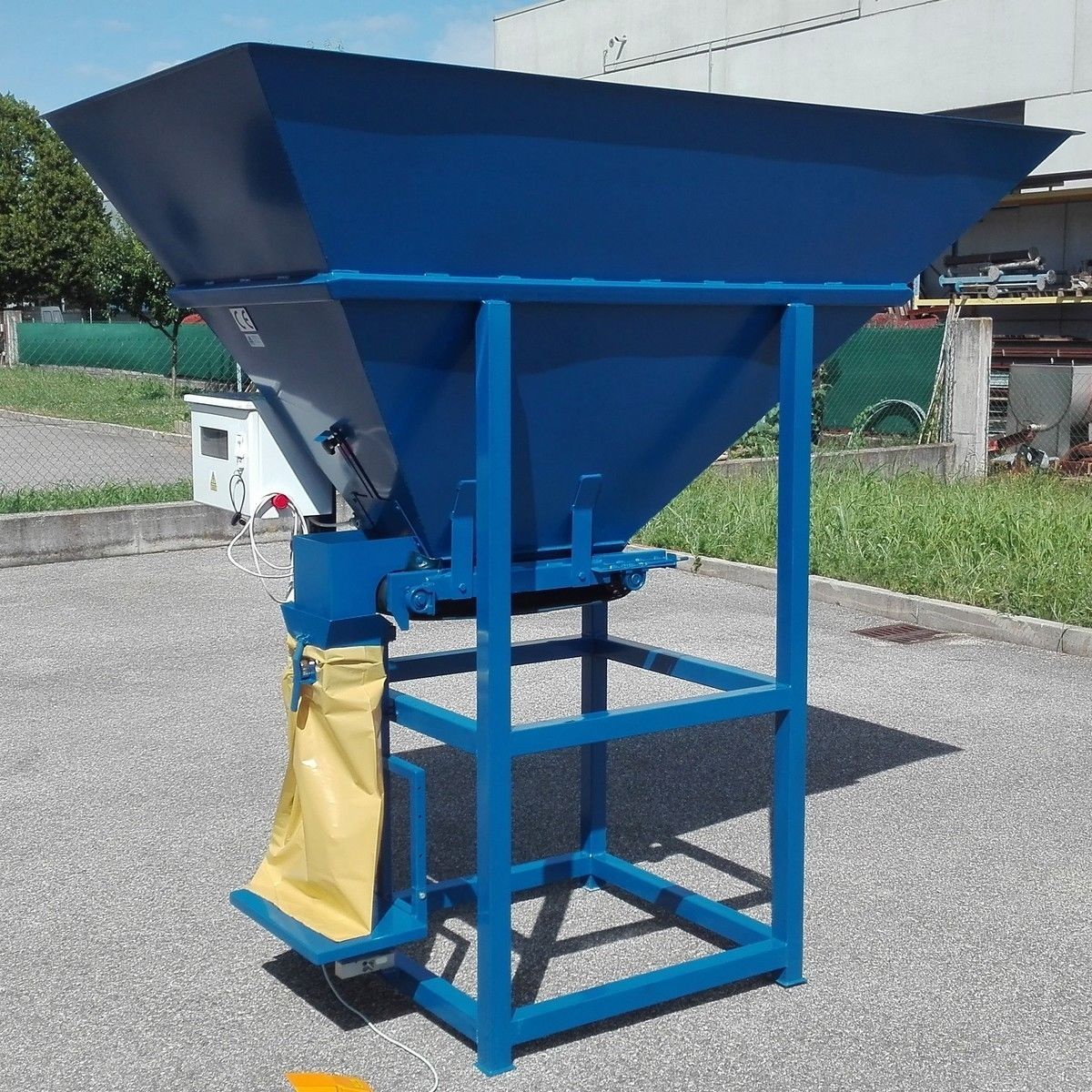 Grain bagging machine - EK01 - OPTION SRL - for fertilizer / for ...