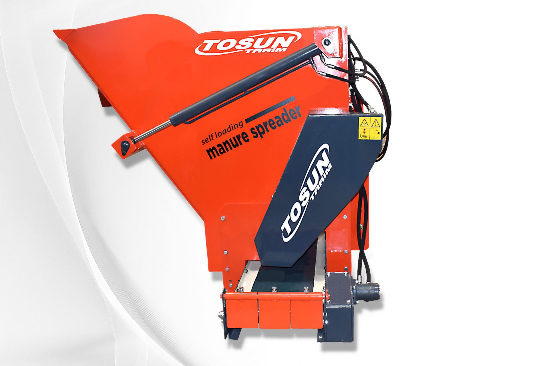 Mounted manure spreader - PROCYON - TOSUN - horizontals beaters