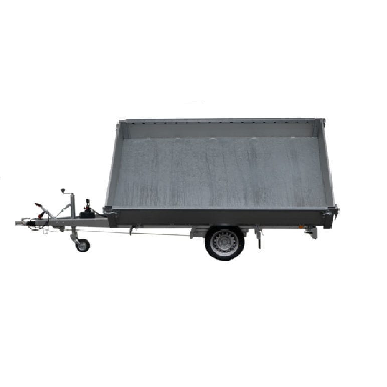 Tipping trailer - KP-T - _SIGG - single-axle / agricultural / 3-way