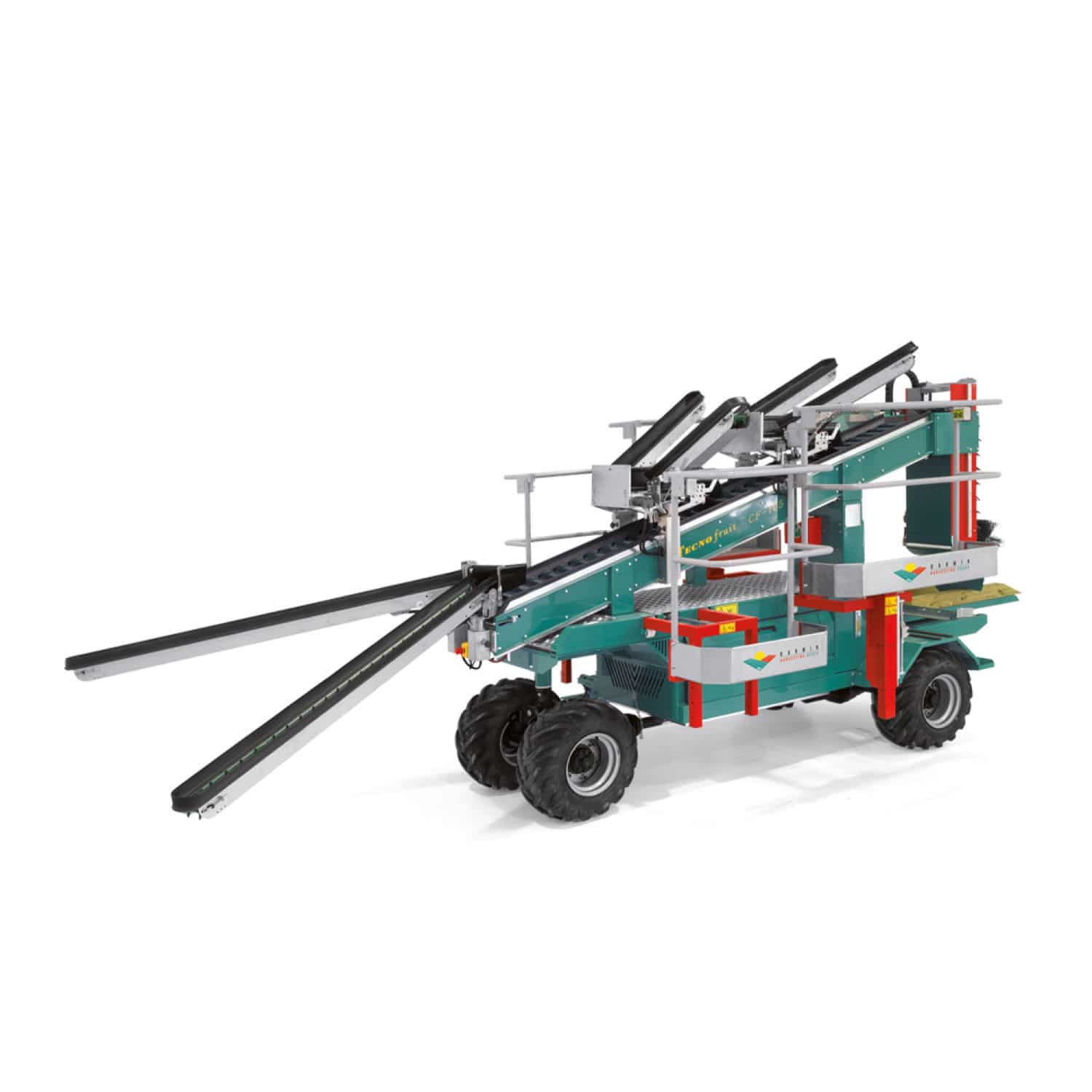 Fruit harvester machine - CF 105 - DARWIN WCDI - self-propelled / 4-row