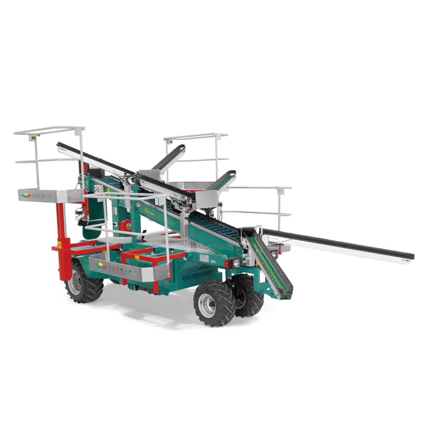Fruit picking machine - CF 110 - DARWIN WCDI - self-propelled / 4-row