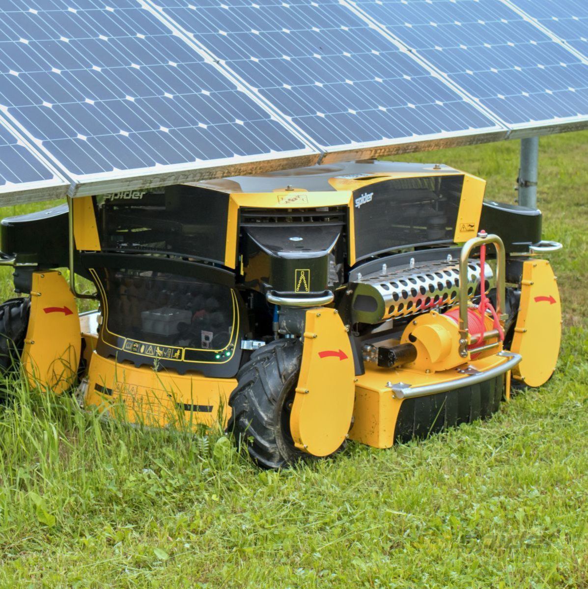 Rotary mower - 2SGS - Spider Mowers - remote control / 4 blades / grass