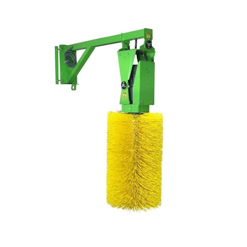 Livestock comfort brush - DIAMAK - rotating / cows / vertical