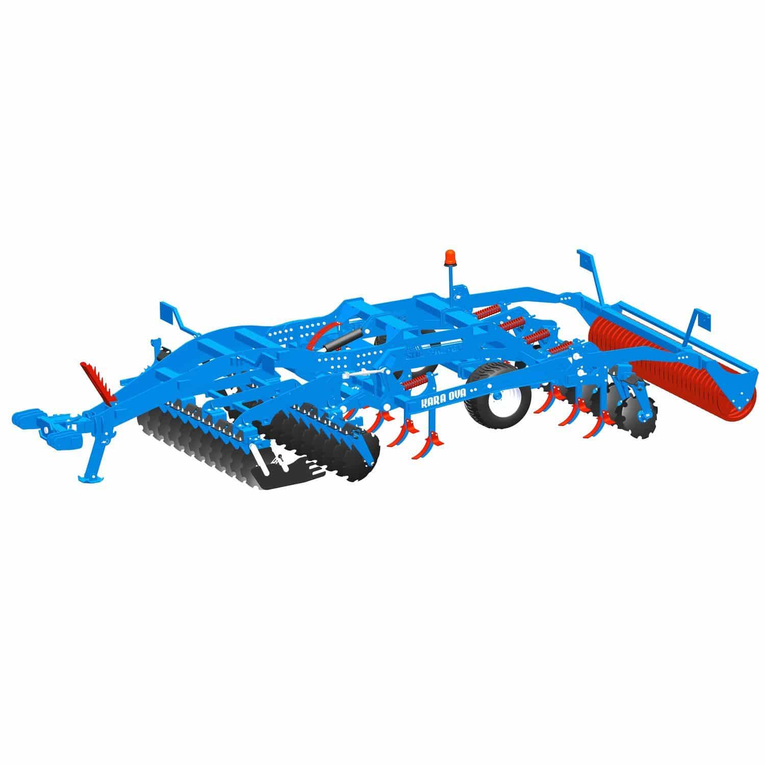 Towed field cultivator - DOMINANT SERIES - Soil Master / Kara Ova ...