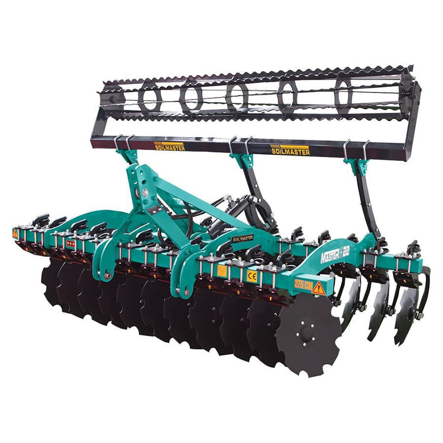 Semi-mounted disc harrow - SMMMD - Soil Master / Kara Ova - mounted / 2 ...