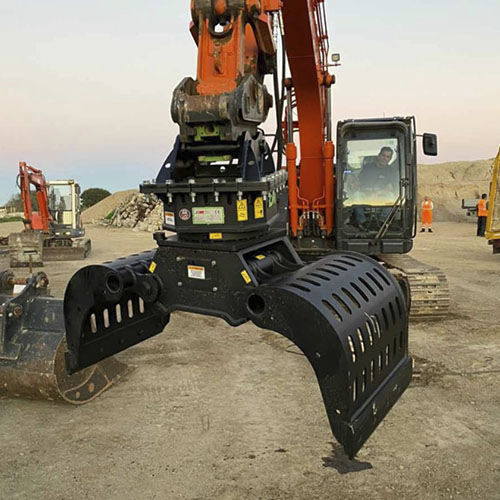 Forestry log grapple - G 160 - CM SRL - agricultural / for mini excavators / for excavators