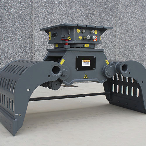 Forestry log grapple - G 200 - CM SRL - agricultural / for mini excavators / for excavators