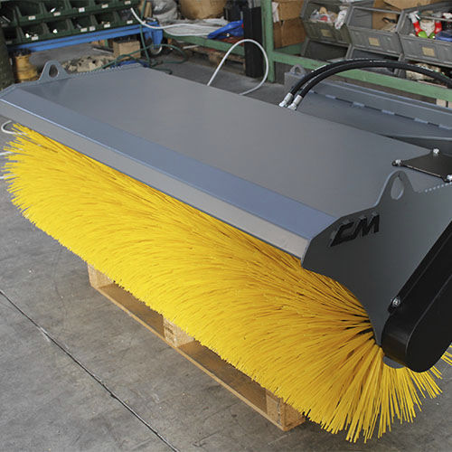 Mounted sweeper - CSA 175 - CM SRL - groundcare / for barns / for ...