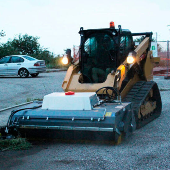 Mounted sweeper - CBS 225 HD - CM SRL - groundcare