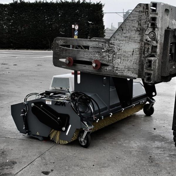 Mounted sweeper - CSI 175 - CM SRL - groundcare / for public work