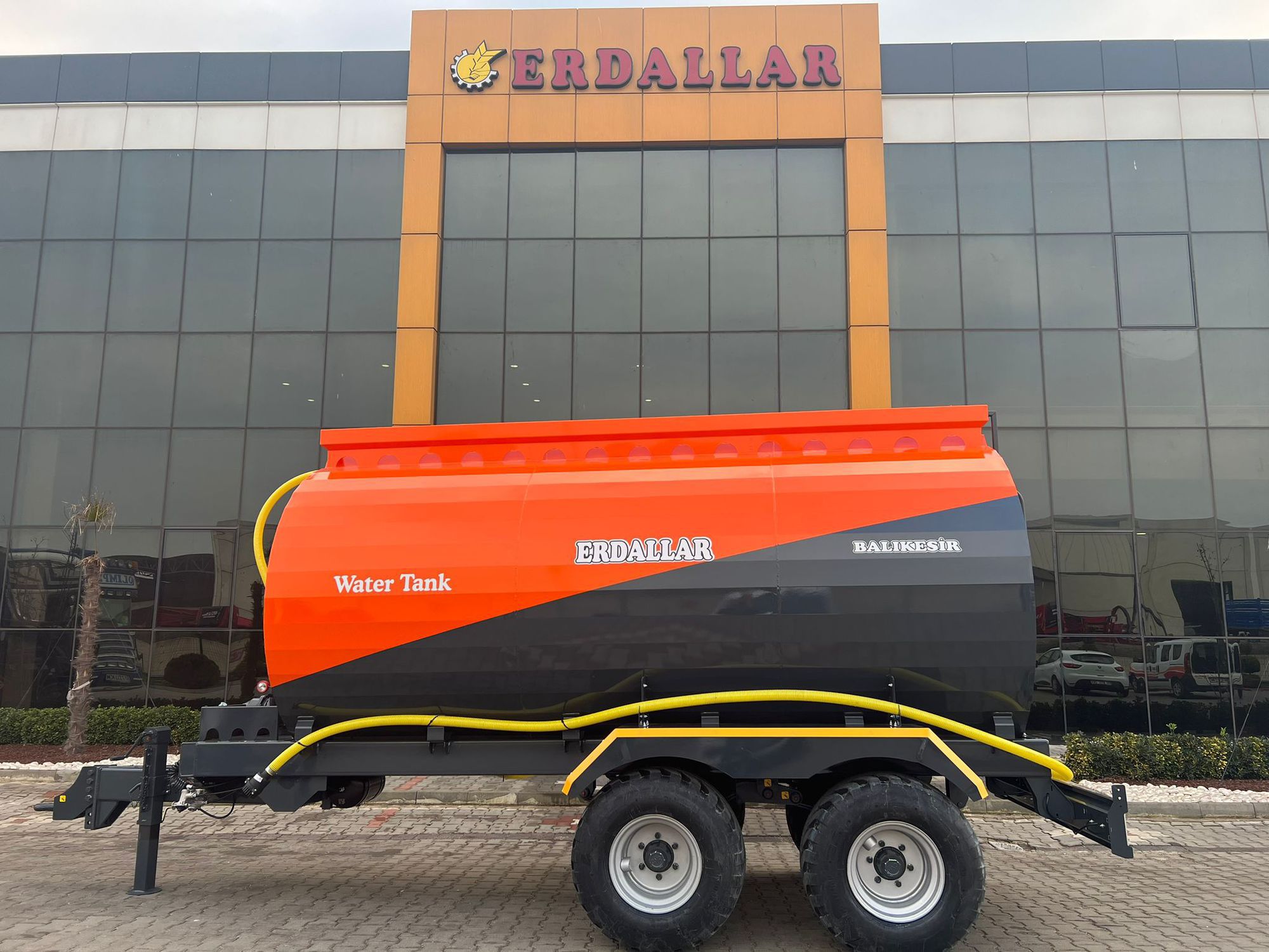 2-axle tank trailer - TNK-120-2 - ERDALLAR AGRICULTURAL MACHINERY - towed