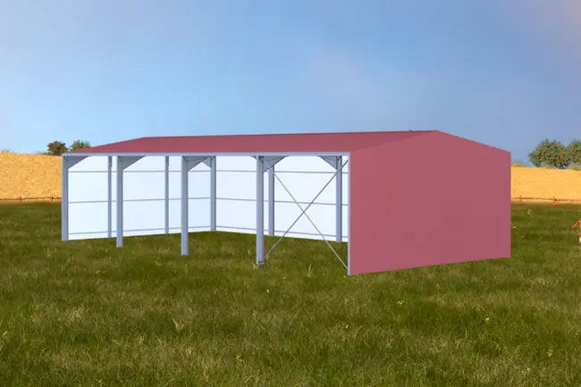 Modular storage building - Batimentsmoinschers.com - prefab / galvanized