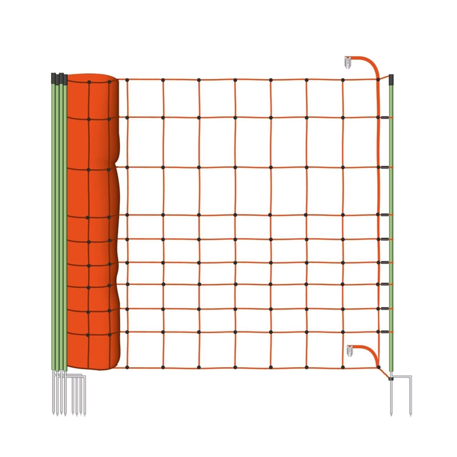 Sheep netting - 8098 - VNT ELECTRONICS S.R.O. - for goat / plastic ...