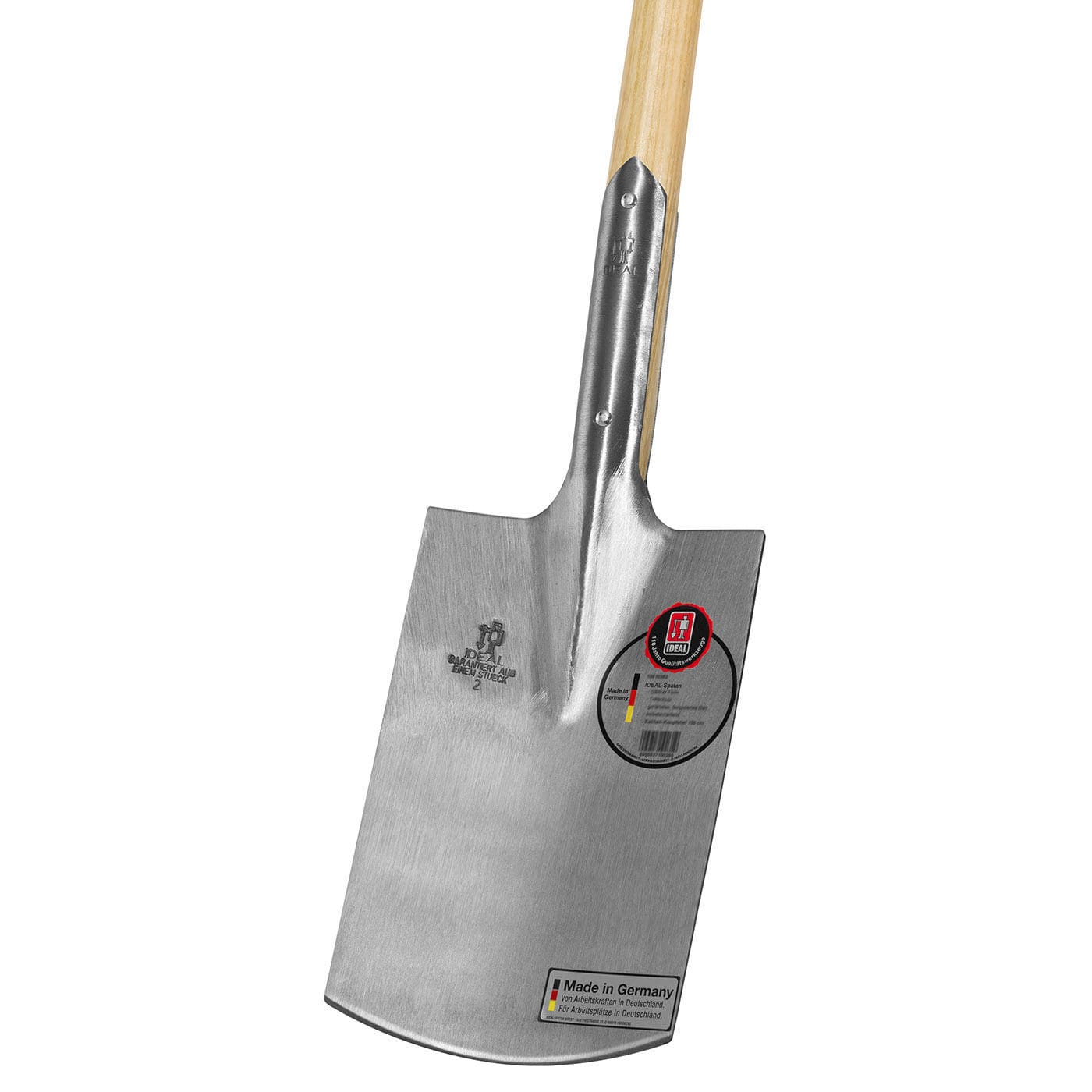 Spade with wooden handle - 10010203 - IDEALSPATEN