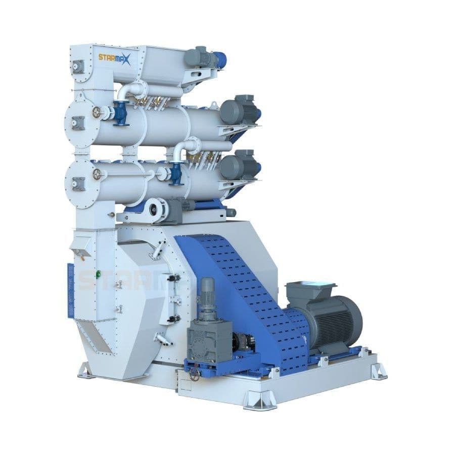 Stationary pelletizing system - Starmax Tarim Makinalari San. ve Tic. A.S.