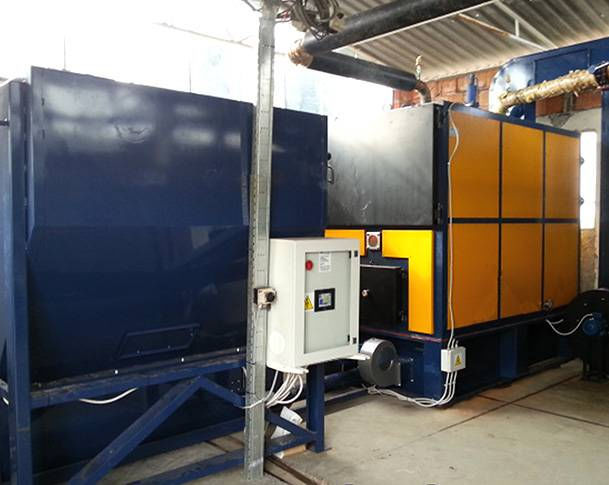 Biomass boiler - Marina - Mabre S.r.l. - farm building / for silo
