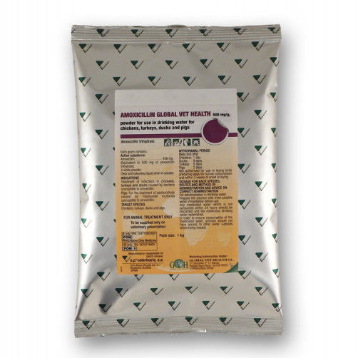 Antibacterial feed additive - AMOXICILLIN GLOBAL VET HEALTH - S.P ...