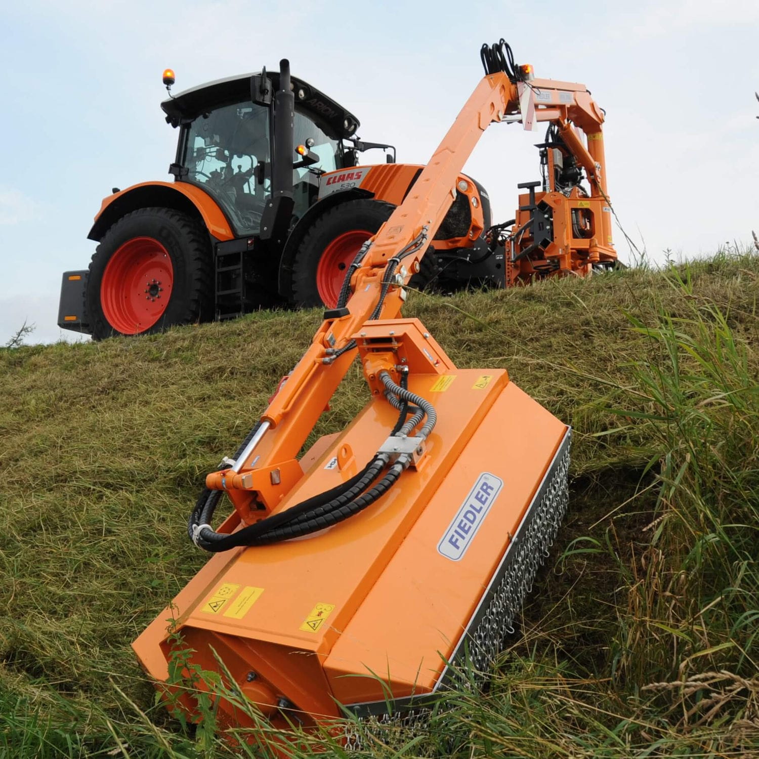 Mounted mulcher - FSMK series - FIEDLER Maschinenbau und ...