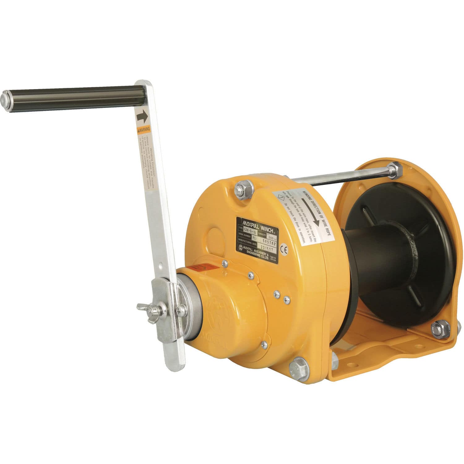 Cable winch - GM-5-SI - MAXPULL MACHINERY & ENGINEERING CO., LTD ...