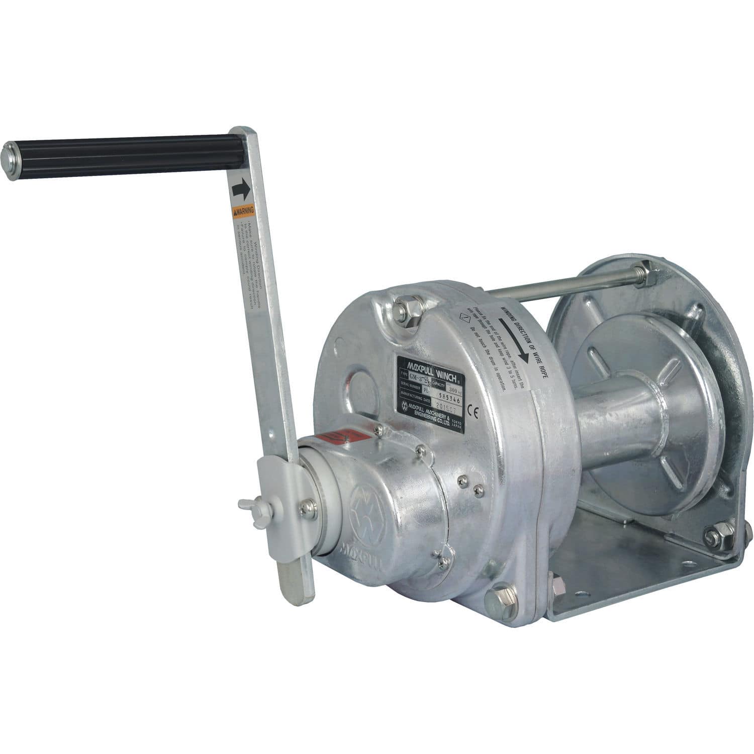 Cable winch - GM-3-GS-SI - MAXPULL MACHINERY & ENGINEERING CO., LTD ...