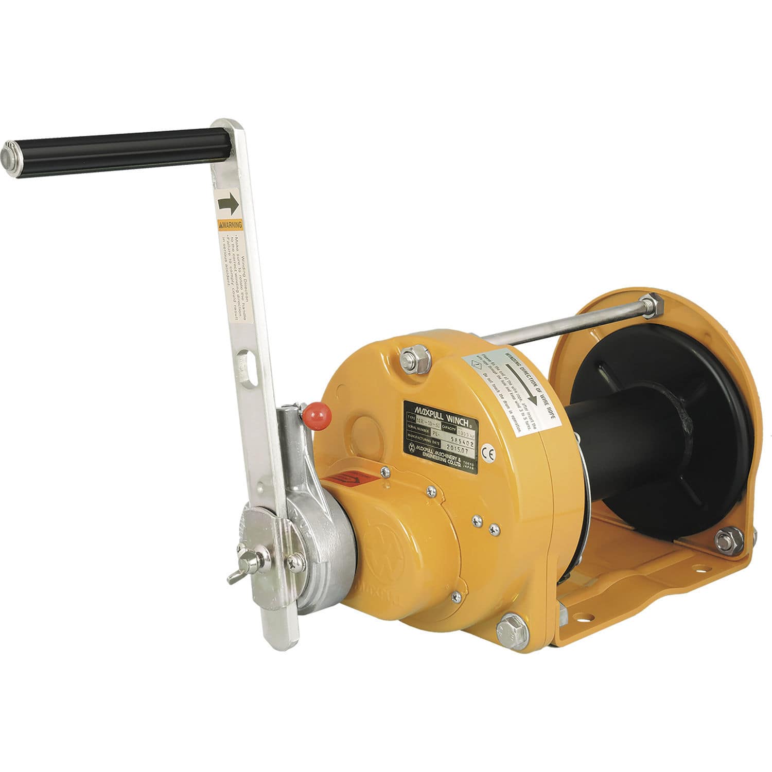 Cable winch - MR-10-SI - MAXPULL MACHINERY & ENGINEERING CO., LTD ...