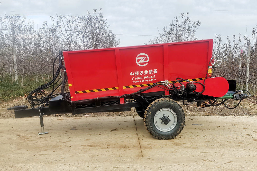 Towed manure spreader - 2FGC-4T - Weihai ZY Modern Agricultural ...