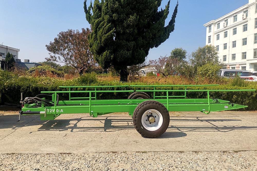 Flatbed trailer - TT2W0-A - Weihai ZY Modern Agricultural Equipment ...